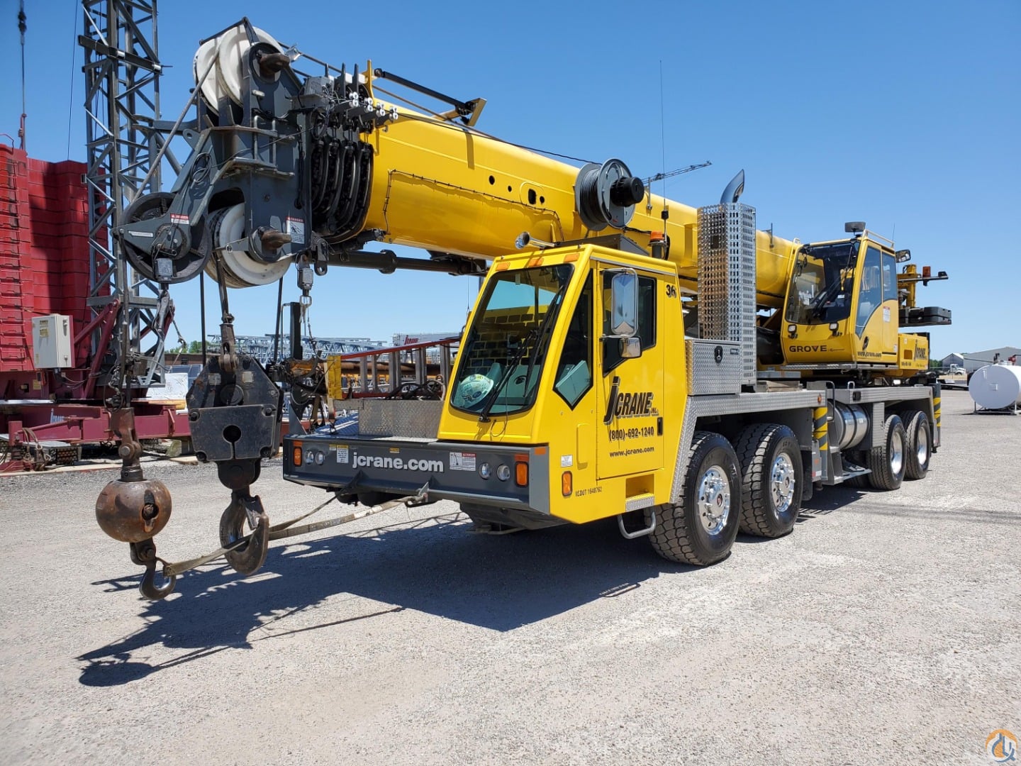 Grove TMS9000E Truck Mounted Telescopic Boom Cranes Very Good Jcrane ...