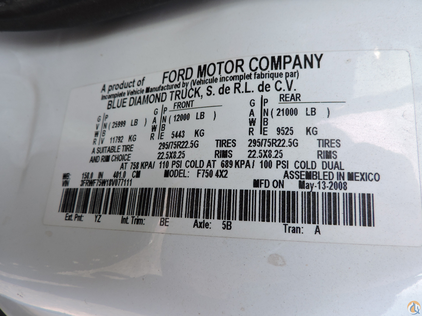 IMT 5525 Service Truck Crane Excellent Runnion Equipment Co. :: Crane ...