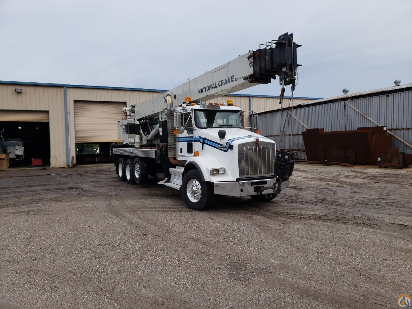 National NBT40-142 Boom Truck Cranes Good Certified Boom Repair Service ...