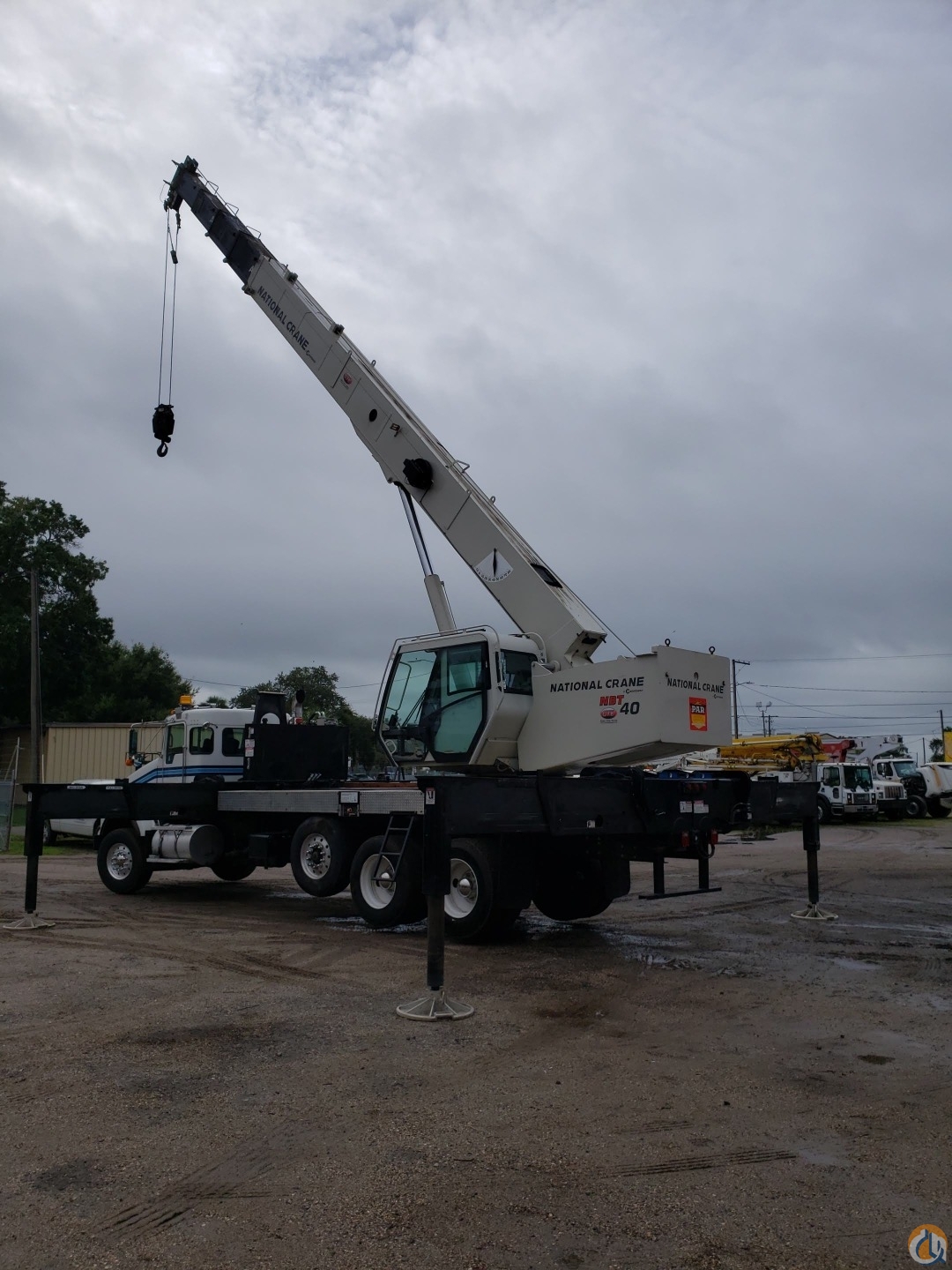 National NBT40-142 Boom Truck Cranes Good Certified Boom Repair Service ...