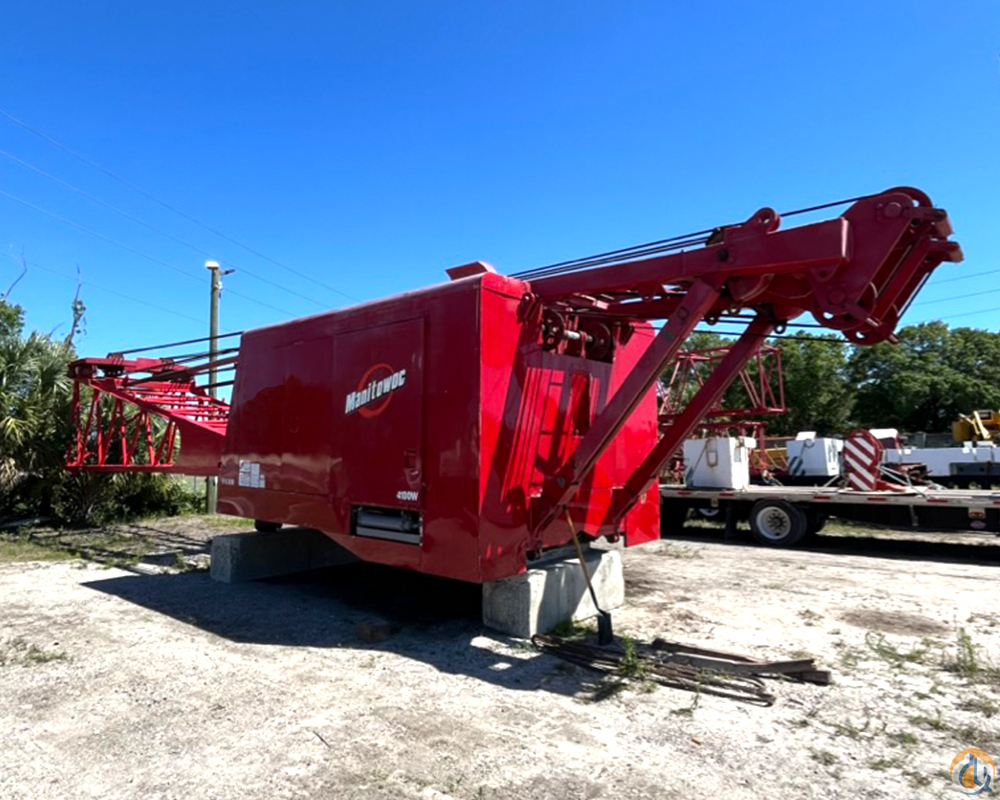 Manitowoc 4100W S2 Crawler Lattice Boom Cranes Excellent Exact Crane ...