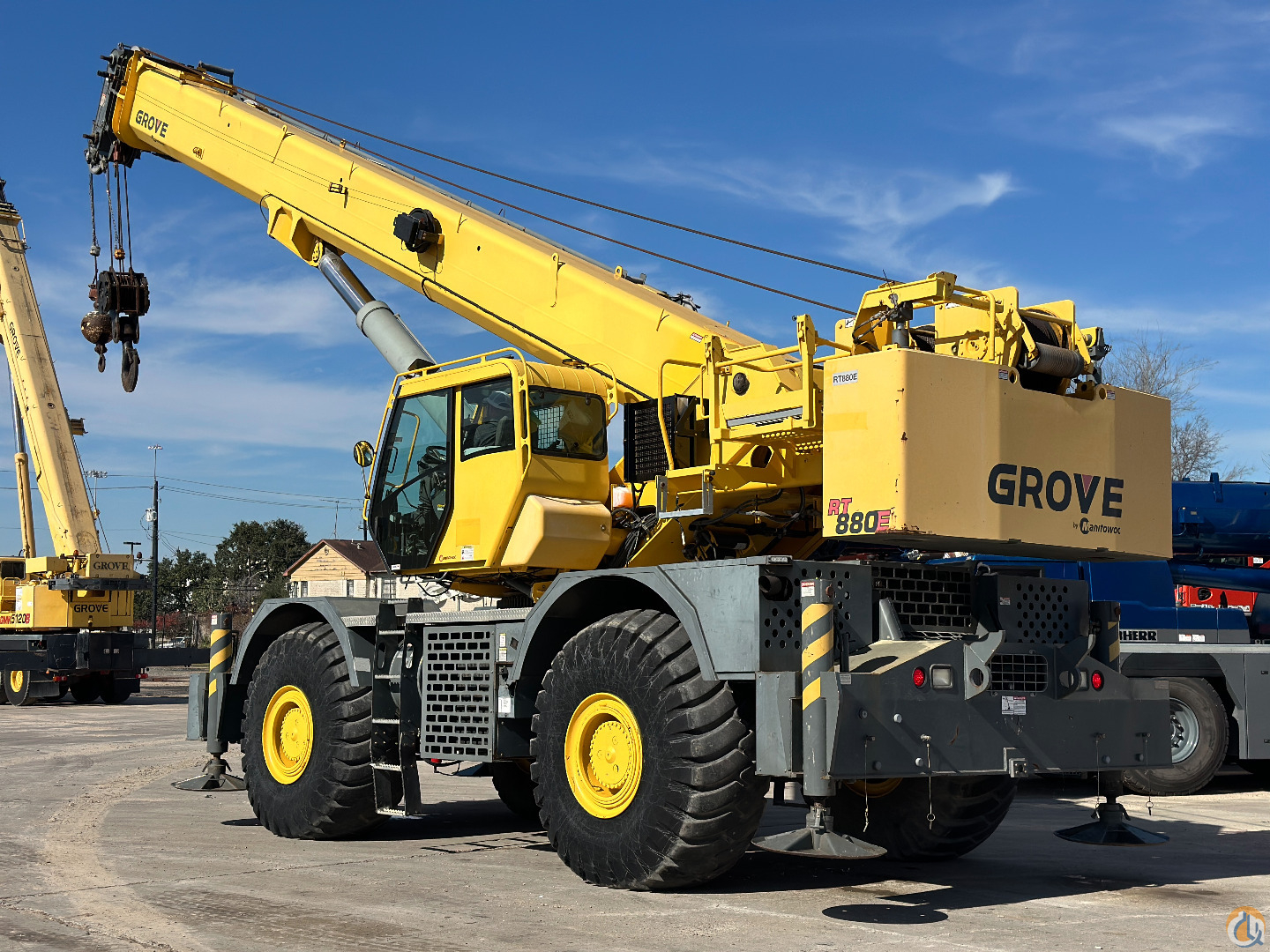 Grove RT880E Rough Terrain Cranes Excellent Crane Monsters Corp (by ...