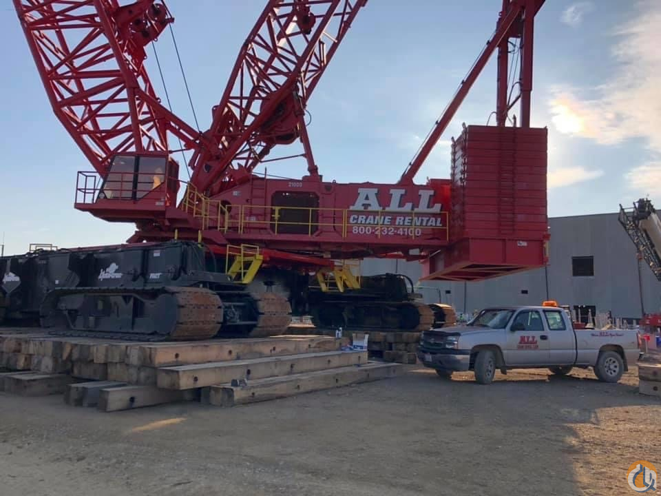 Manitowoc 21000 Crawler Lattice Boom Cranes Good All Erection & Crane ...