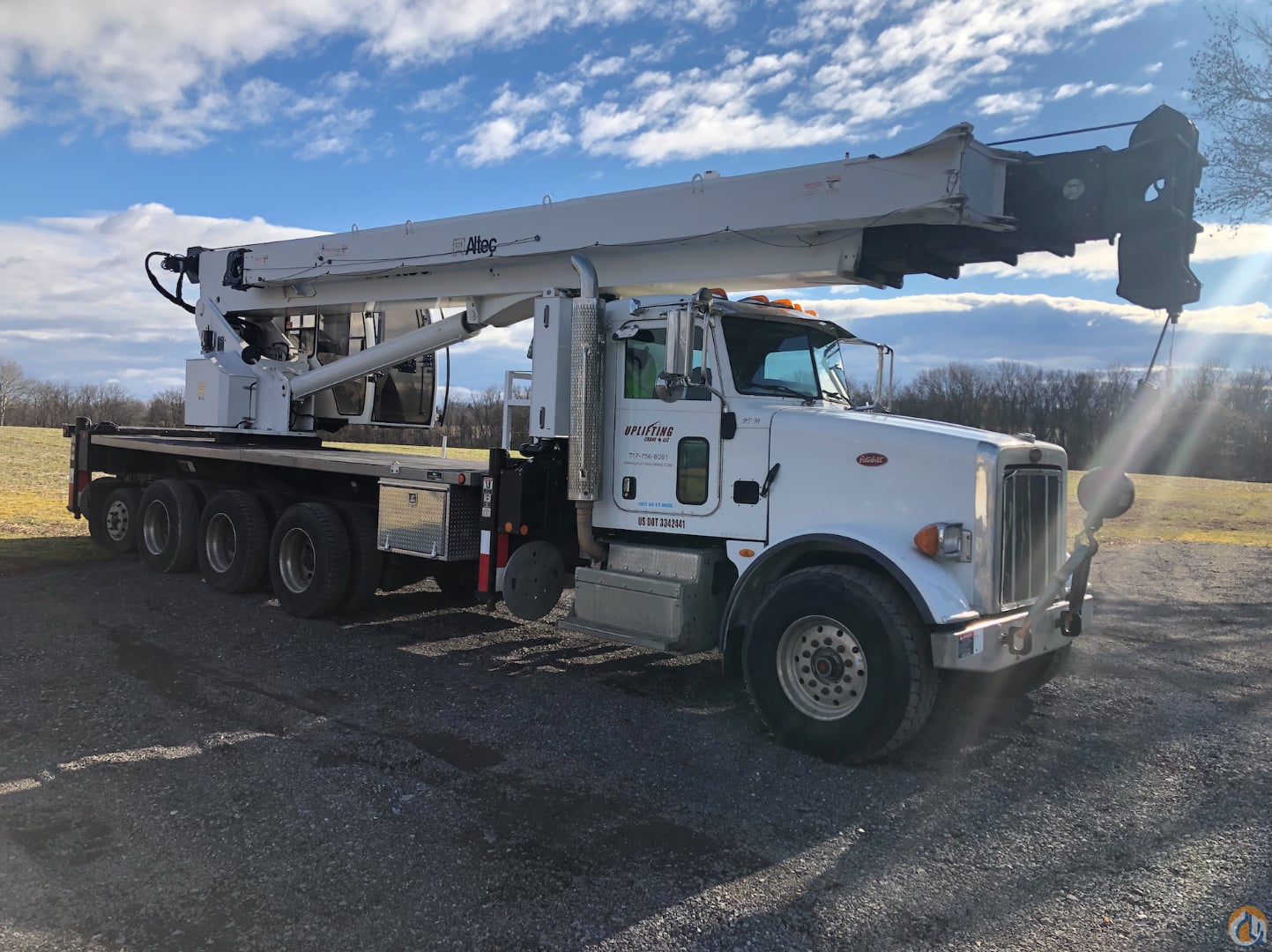Altec AC40-152S Boom Truck Cranes Very Good Uplifting Crane, LLC ...