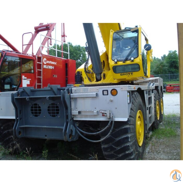 Grove GRT9165 Rough Terrain Cranes Very Good Walter Payton Power ...