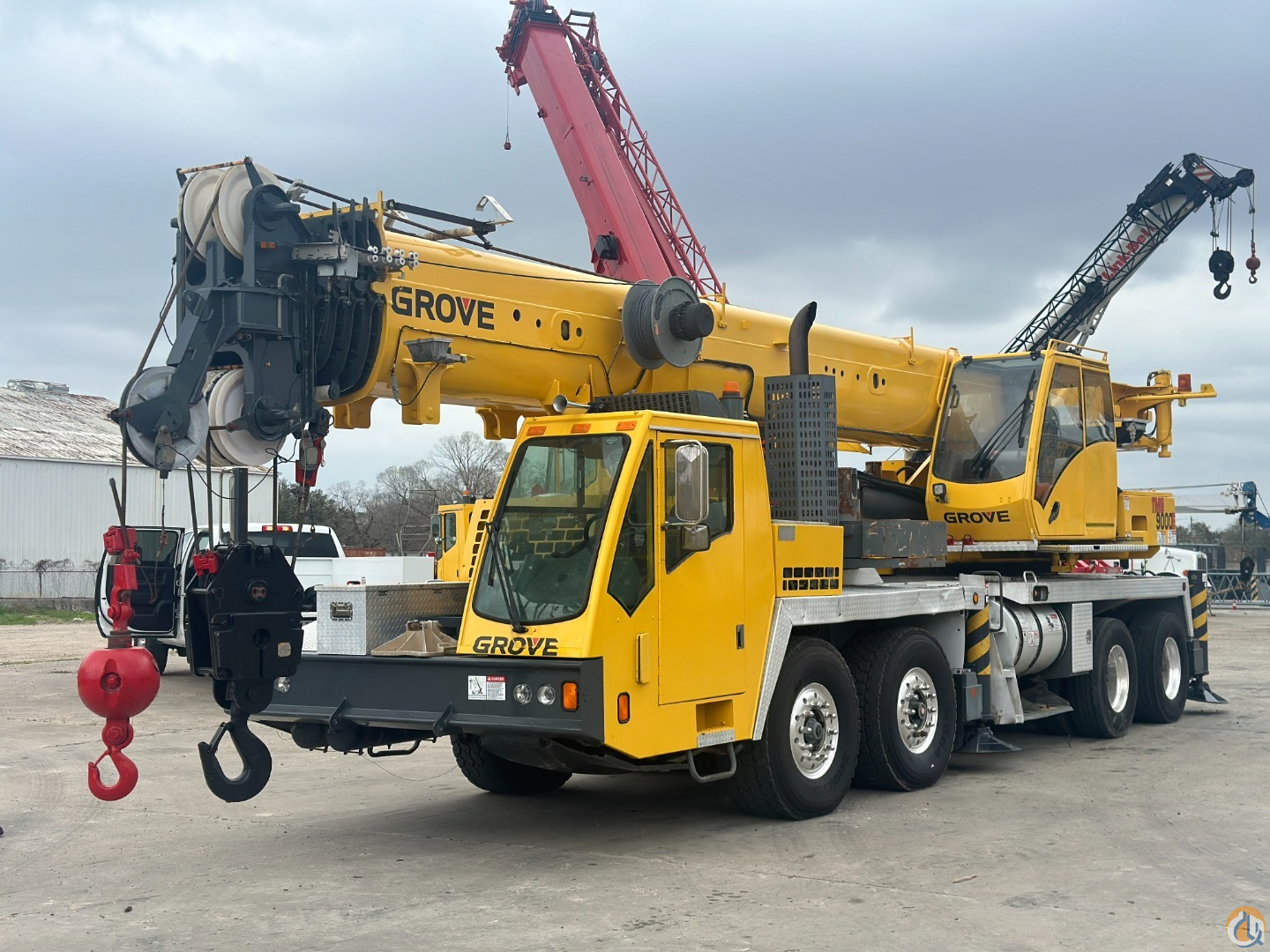 Grove TMS9000E Truck Mounted Telescopic Boom Cranes Very Good Crane ...
