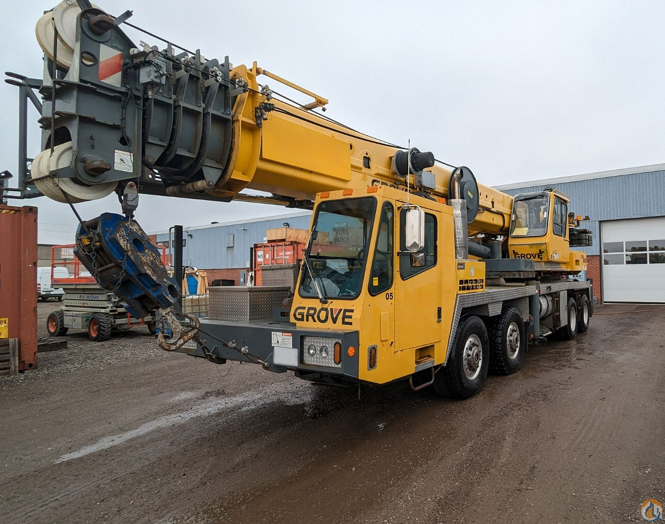 Grove TMS900E Truck Mounted Telescopic Boom Cranes Good Omnia Machinery ...