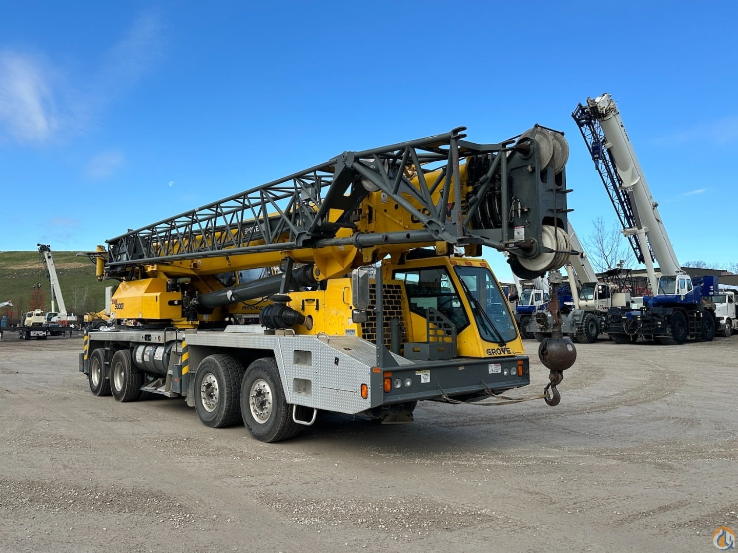 Grove TMS9000E Truck Mounted Telescopic Boom Cranes Very Good Exact ...