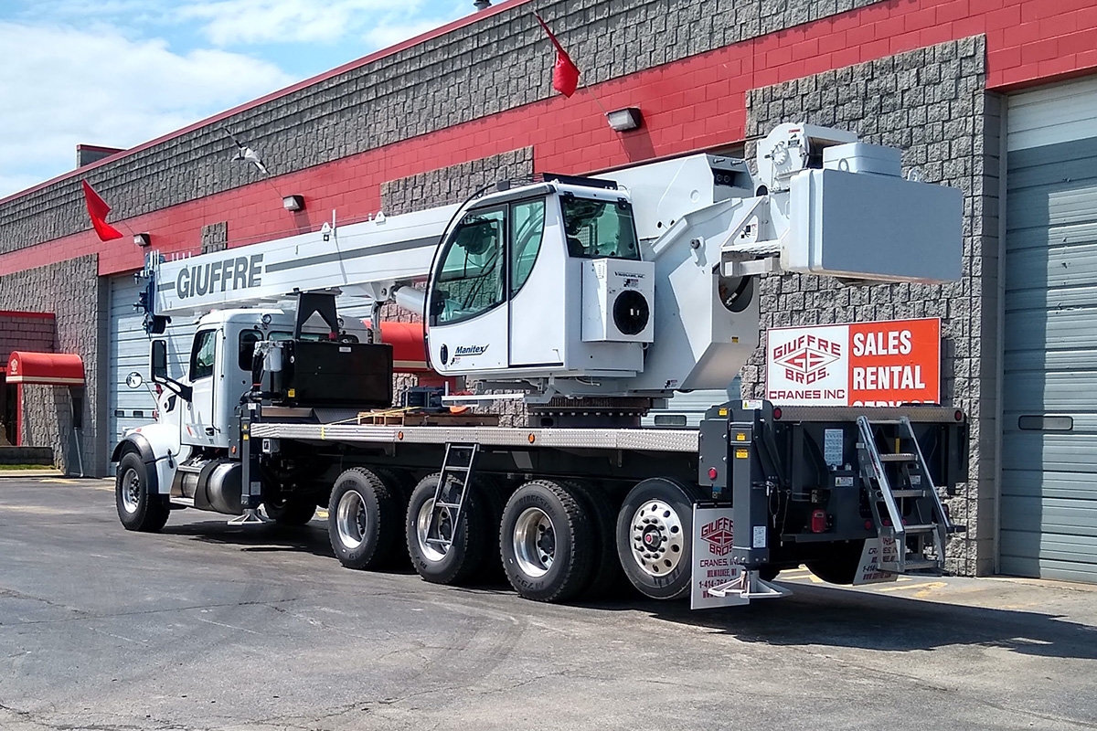 Manitex 50155 SHL Boom Truck Cranes New Giuffre Bros. Cranes, Inc ...