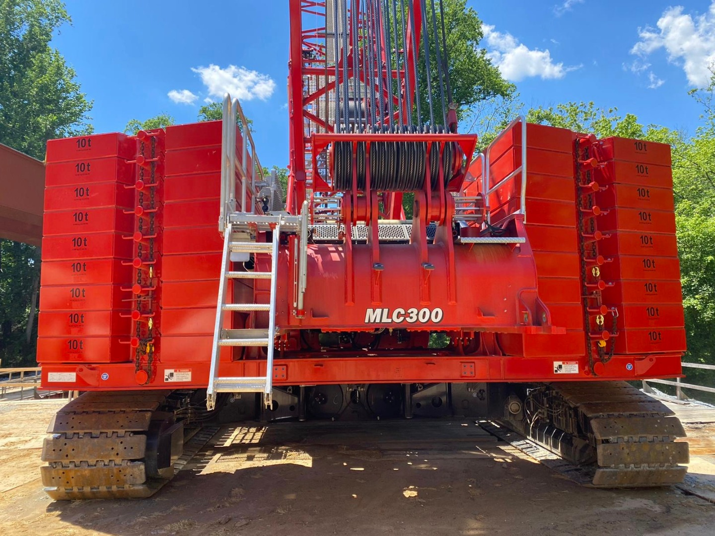 Manitowoc MLC300 Crawler Lattice Boom Cranes Excellent Quality Cranes ...