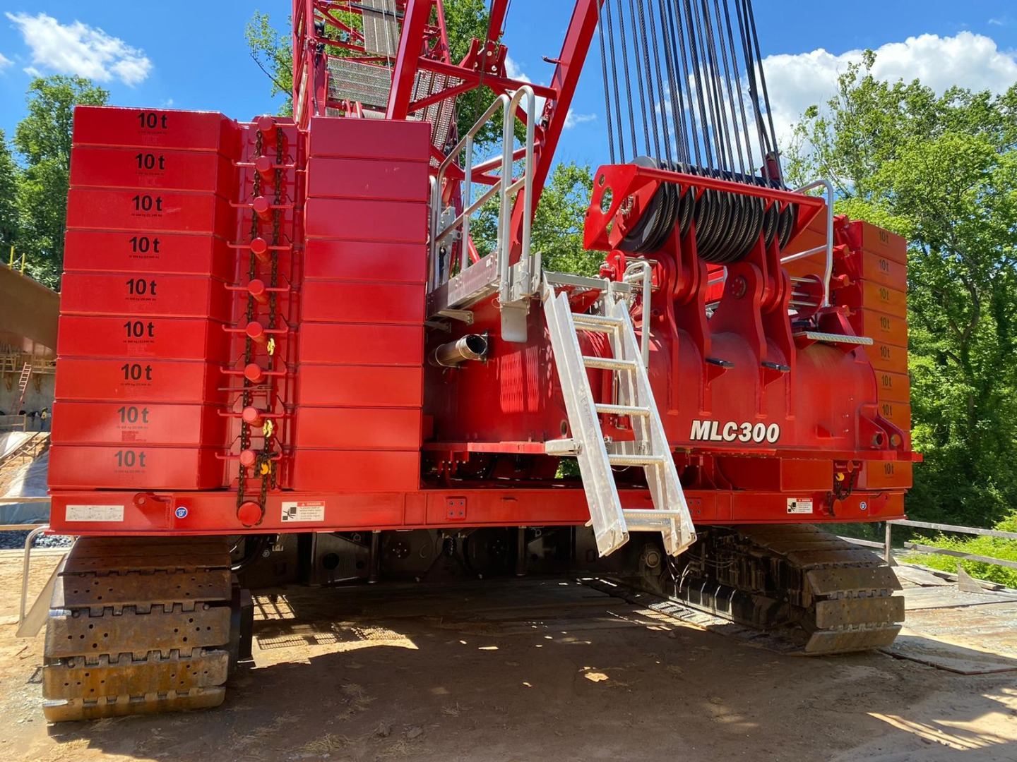 Manitowoc MLC300 Crawler Lattice Boom Cranes Excellent Quality Cranes ...